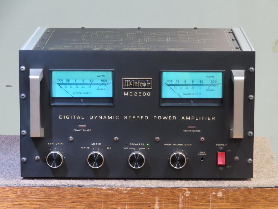MC2600 McIntosh - 中古オーディオ 高価買取・販売 ハイファイ堂