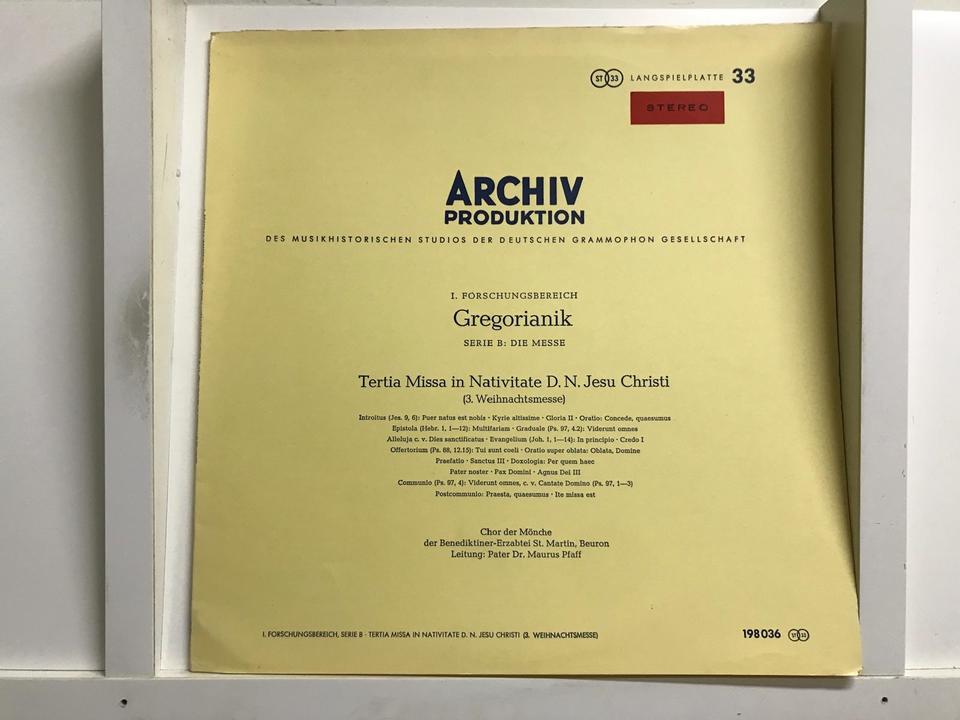 ARCHIV PRODUKTION（初期ジャケット仕様ドイツ盤）5枚セット - 中古オーディオ 高価買取・販売 ハイファイ堂