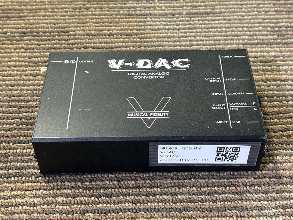 V-DAC MUSICAL FIDELITY - 中古オーディオ 高価買取・販売 ハイファイ堂