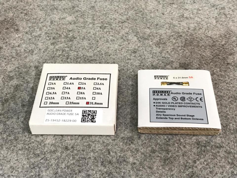 AUDIO GRADE FUSE 5A ISOCLEAN POWER - 中古オーディオ 高価買取・販売 ハイファイ堂