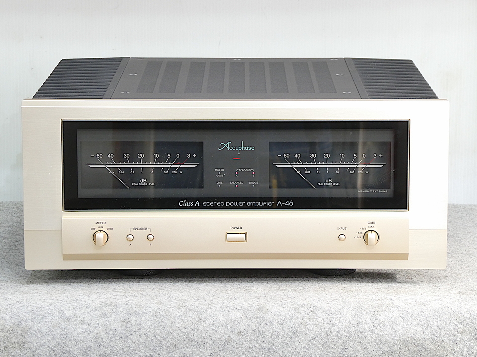 A-46 Accuphase - 中古オーディオ 高価買取・販売 ハイファイ堂
